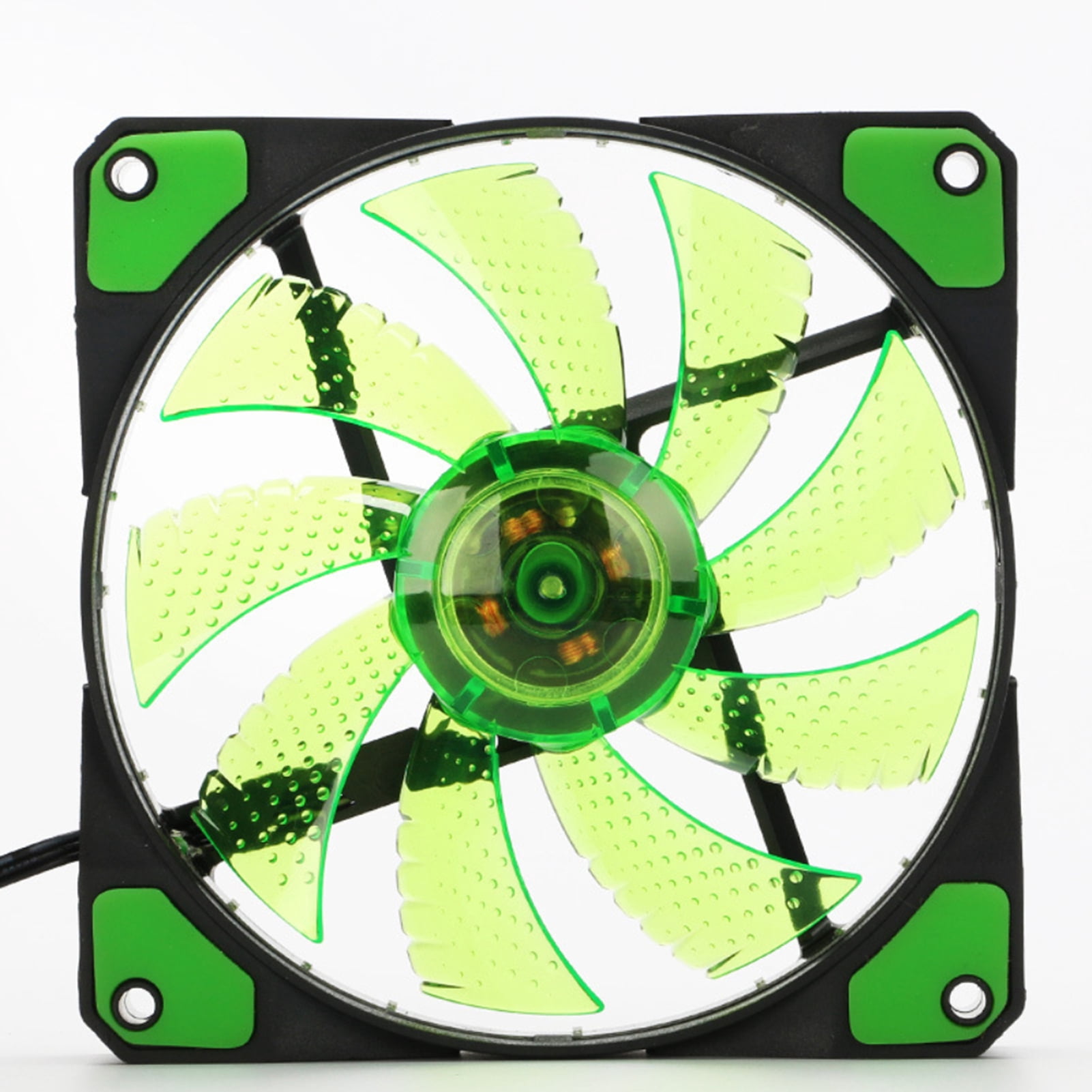 120mm PC Case Cooling Fan Super Silent Computer LED High Airflow Cooler ...