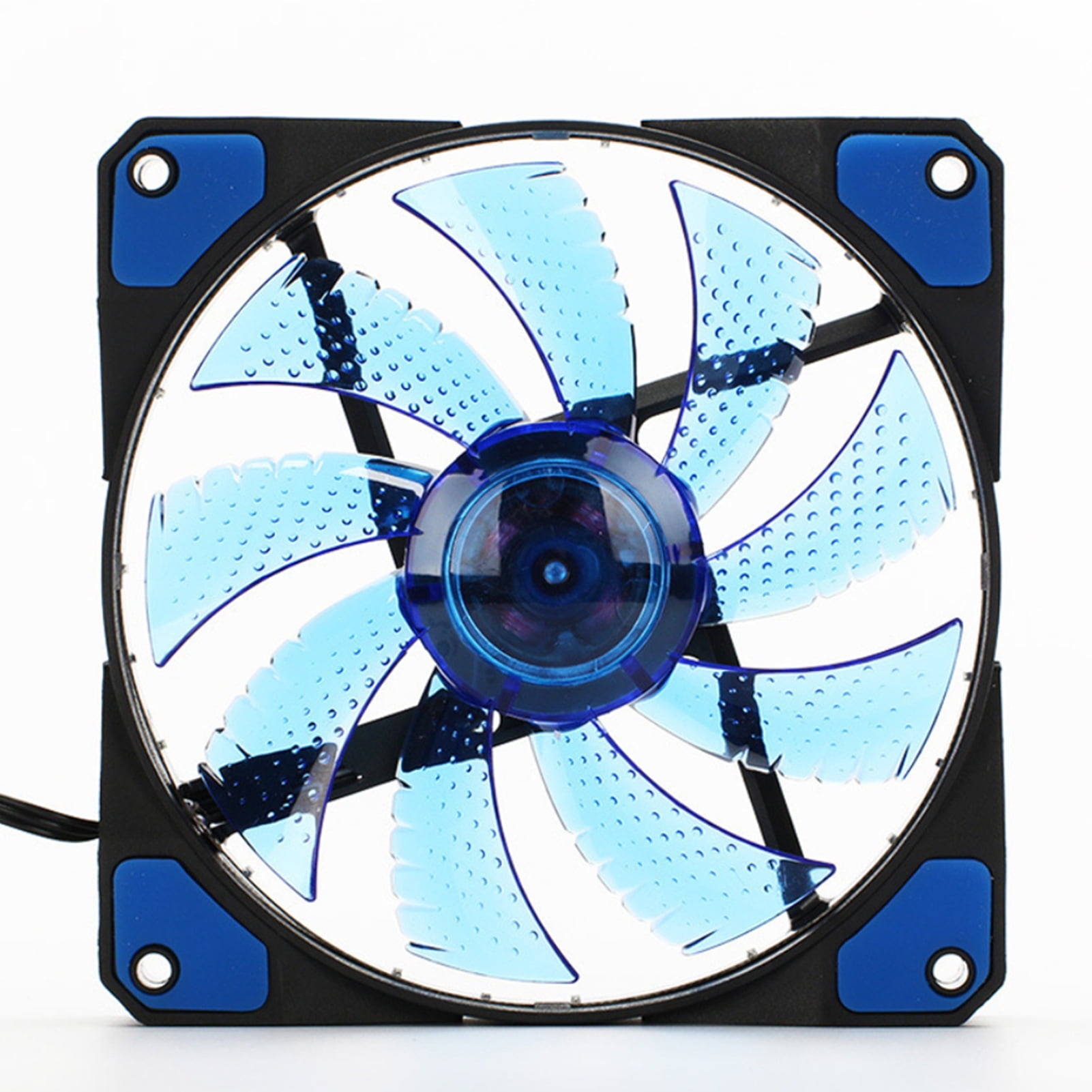 120mm PC Case Cooling Fan Super Silent Computer LED High Airflow Cooler ...