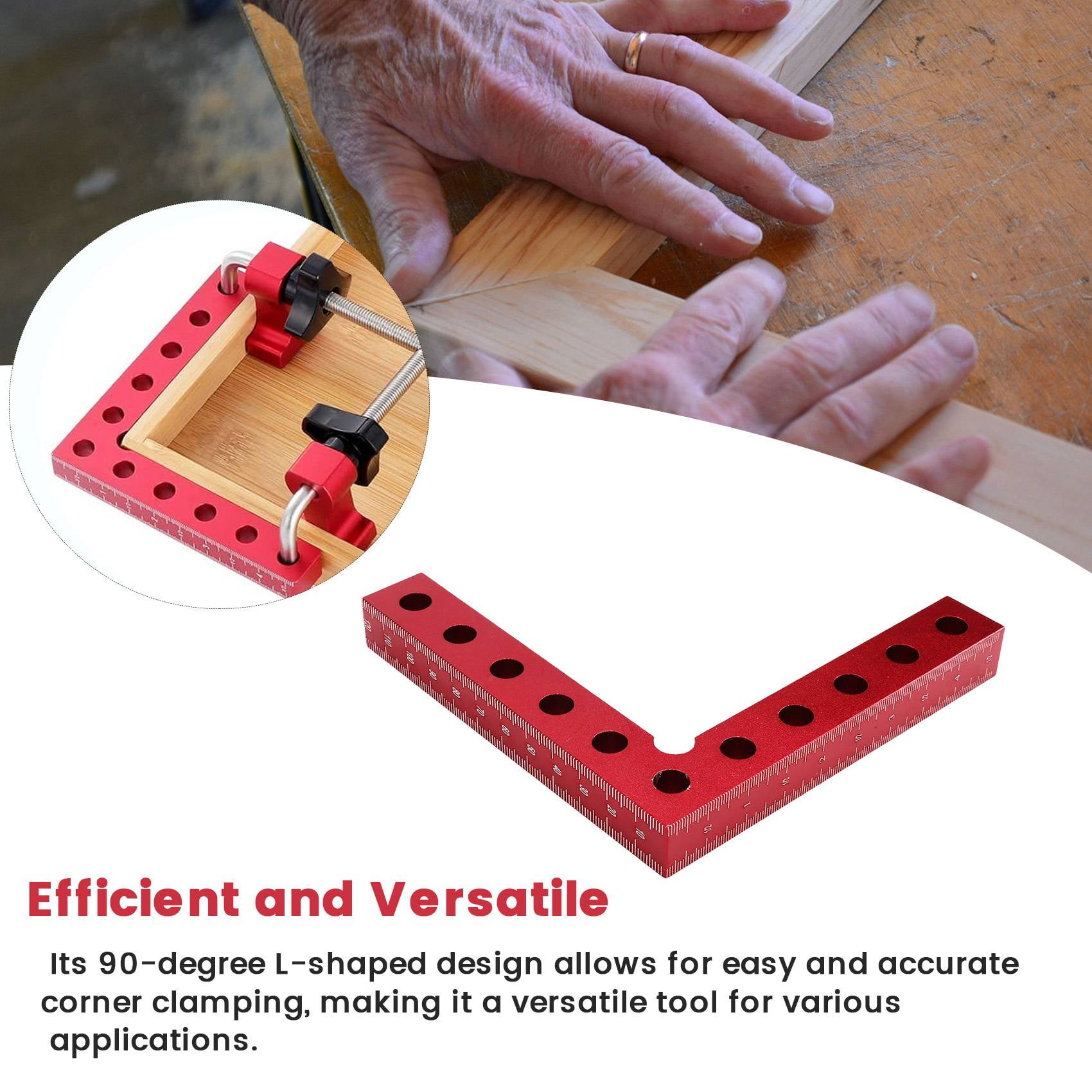 120mm Right Angle Fixing Clip 90 Degree L-Shaped Auxiliary Fixture ...