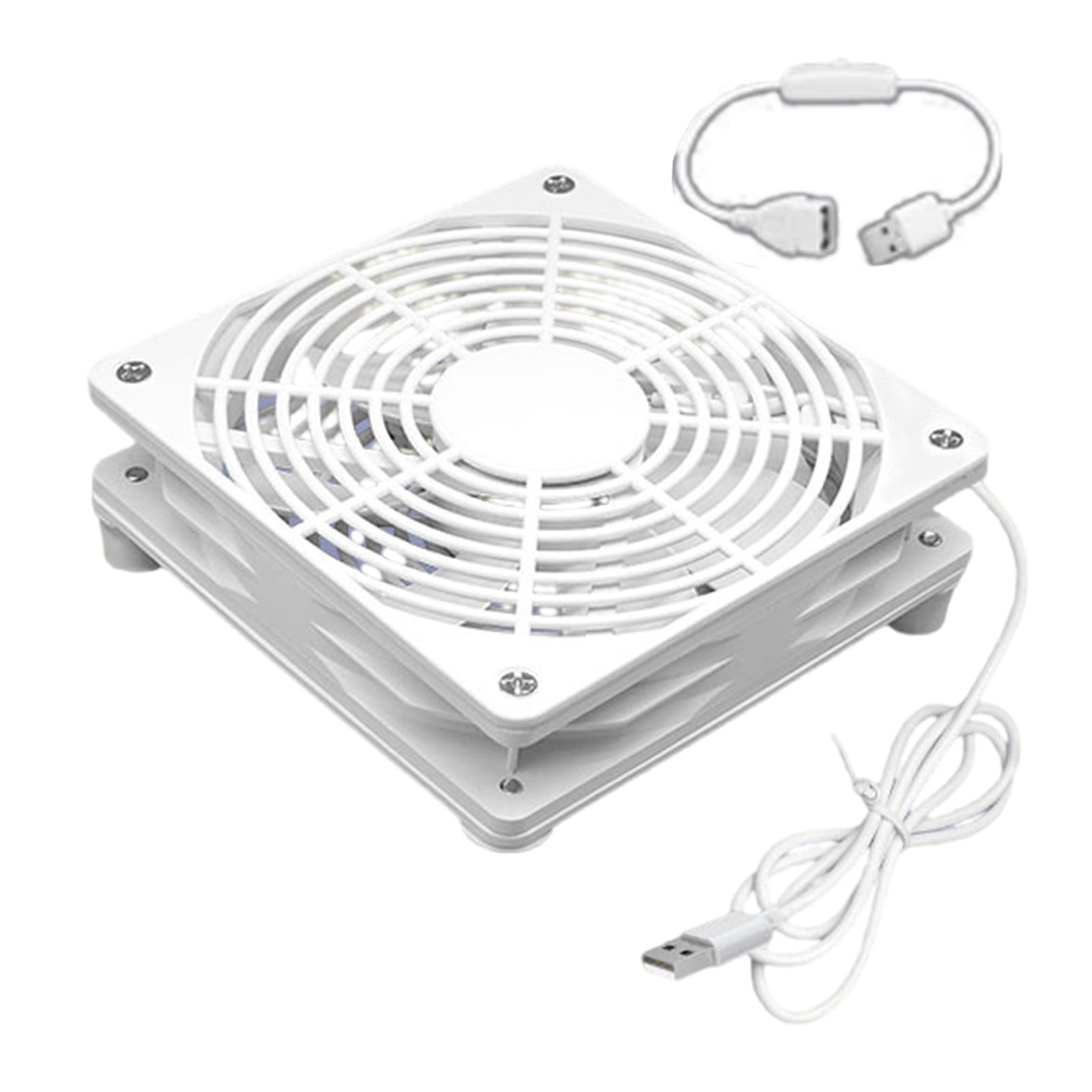 120mm USB Cooling Fan with Switches Cable for Router Modem Receiver ...