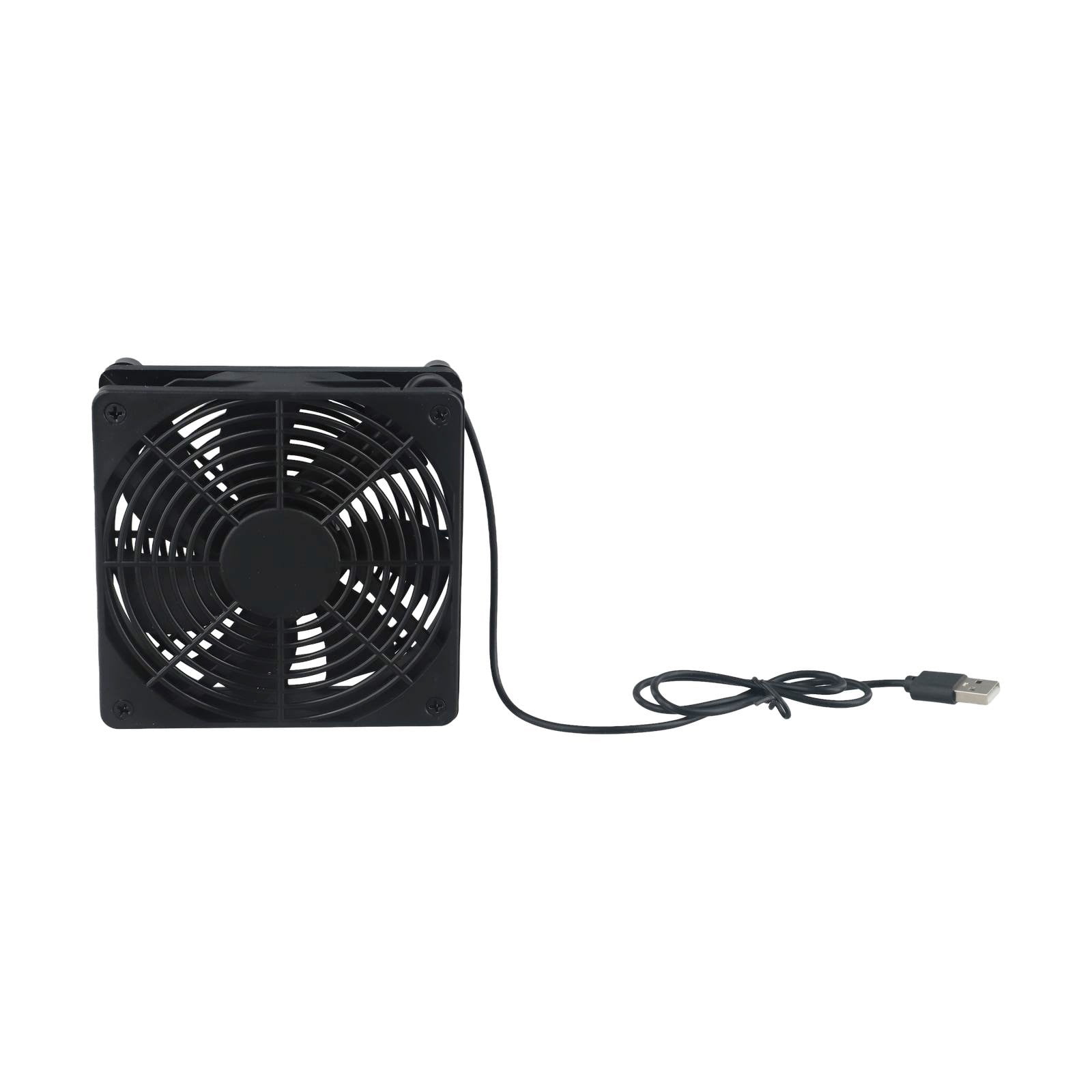 120mm USB PC Cooling Fan 5V High Airflow 56CFM for Router DVR Modem ...
