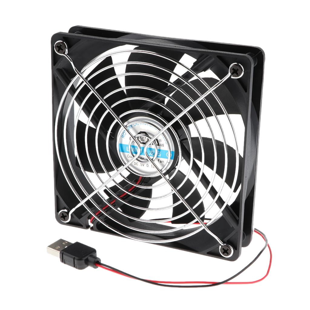 120mm USB Power 5V Fan Cooling Fan Compatible for Tablet TV Receiver ...