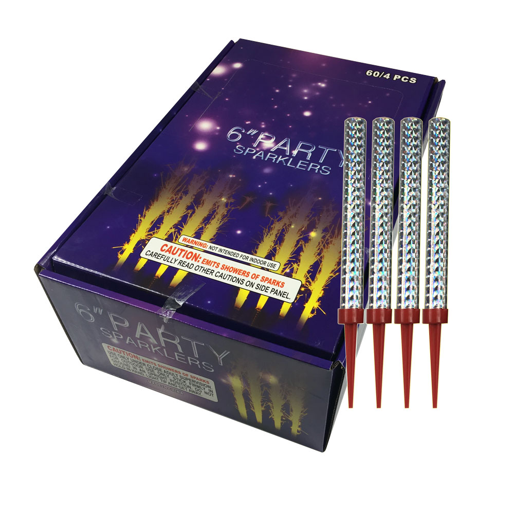 12pc Pack Big Birthday Cake Sparklers burns approx. 45 seconds 3 Packs ...