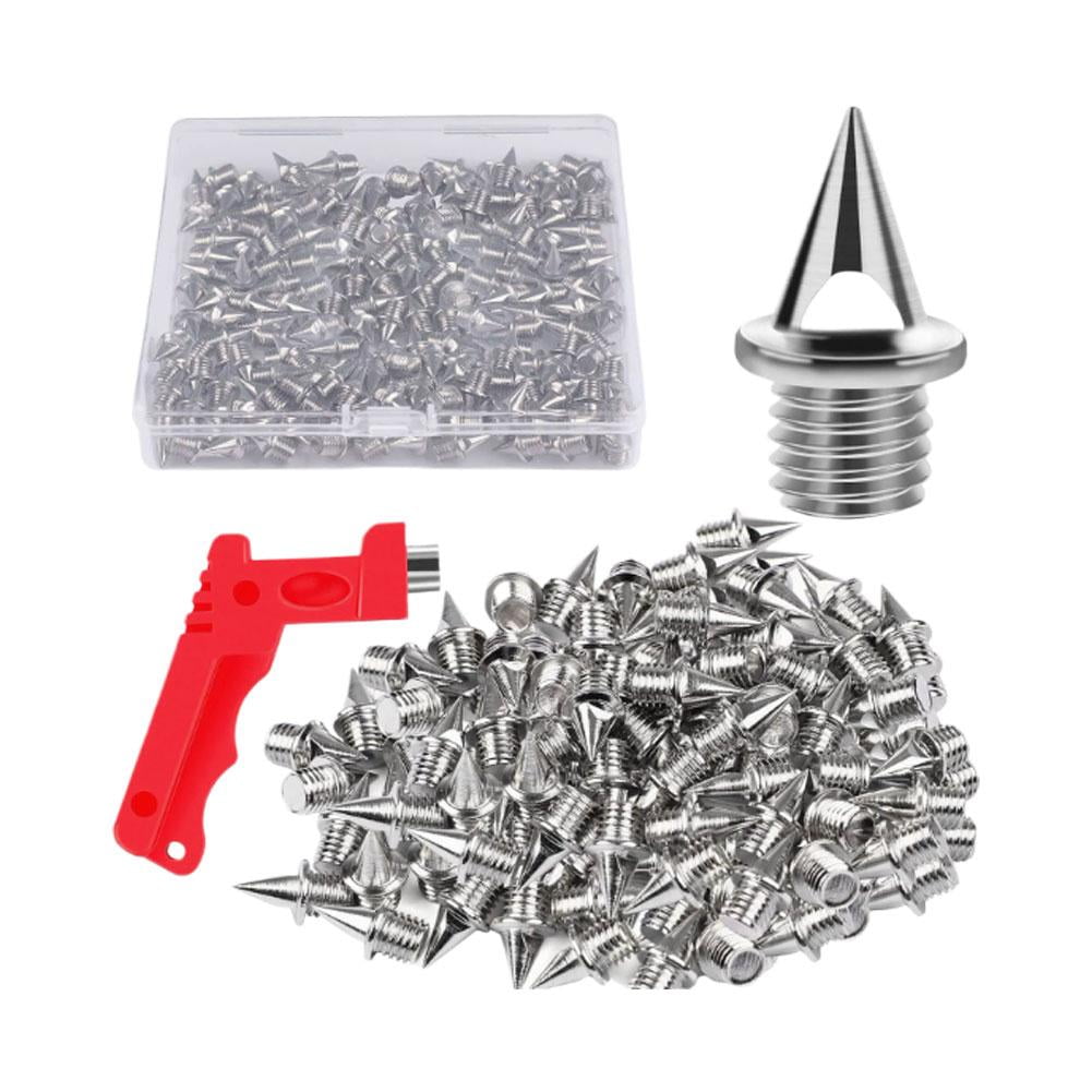 120pcs 1/4 Inch Track Spikes, Stainless Steel Track and Cross Country ...