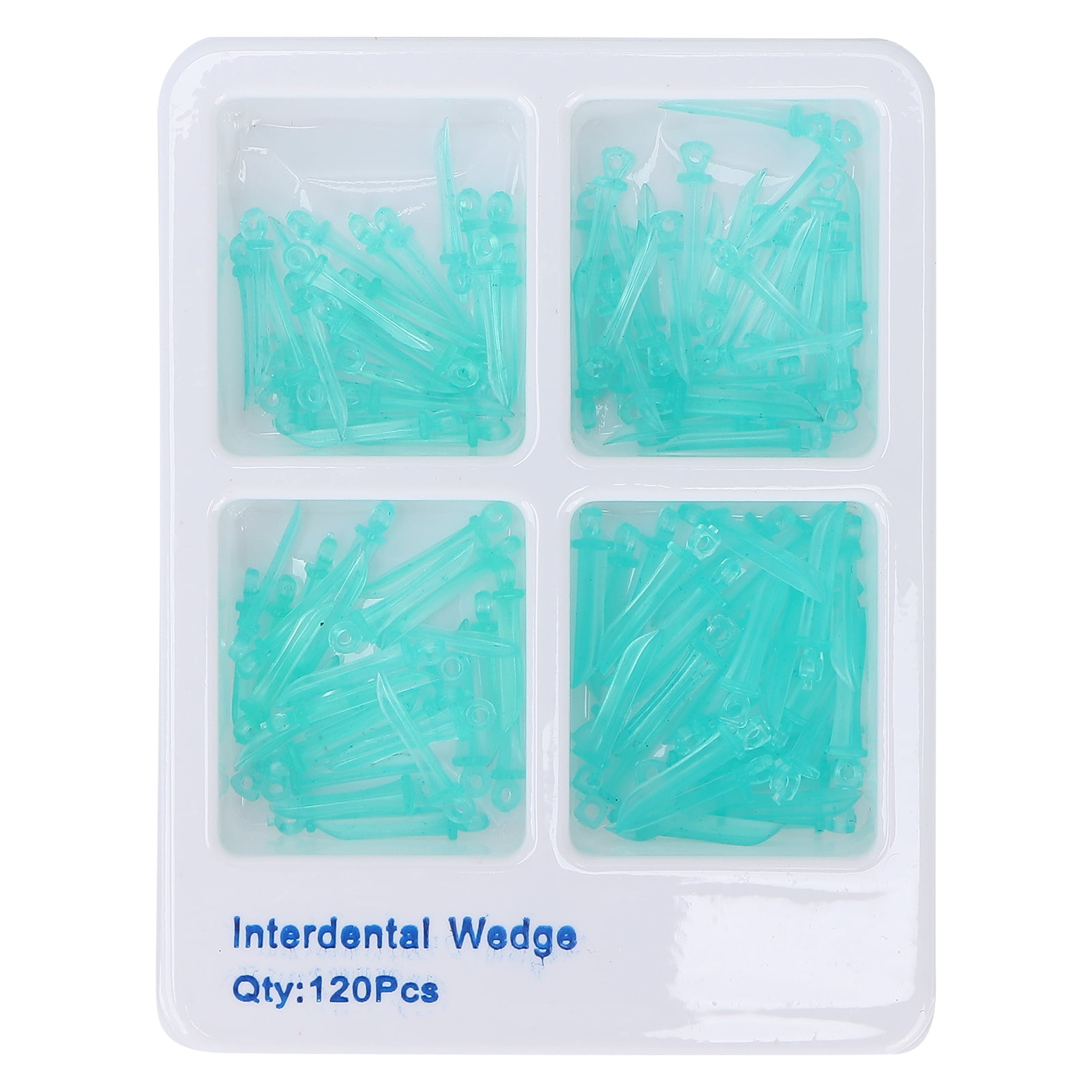 120pcs / Box Interdental Wedges Disposable Dental Fixing Wedges with ...