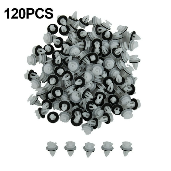 120Pcs Car Door Panel Clips Fixing Fasteners For Bmw E36 E38 E39 E46 M3 ...
