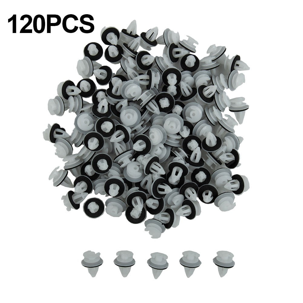 120pcs Car Door Panel Clips Fixing Fasteners For BMW E36 E38 E39 E46 X5 ...
