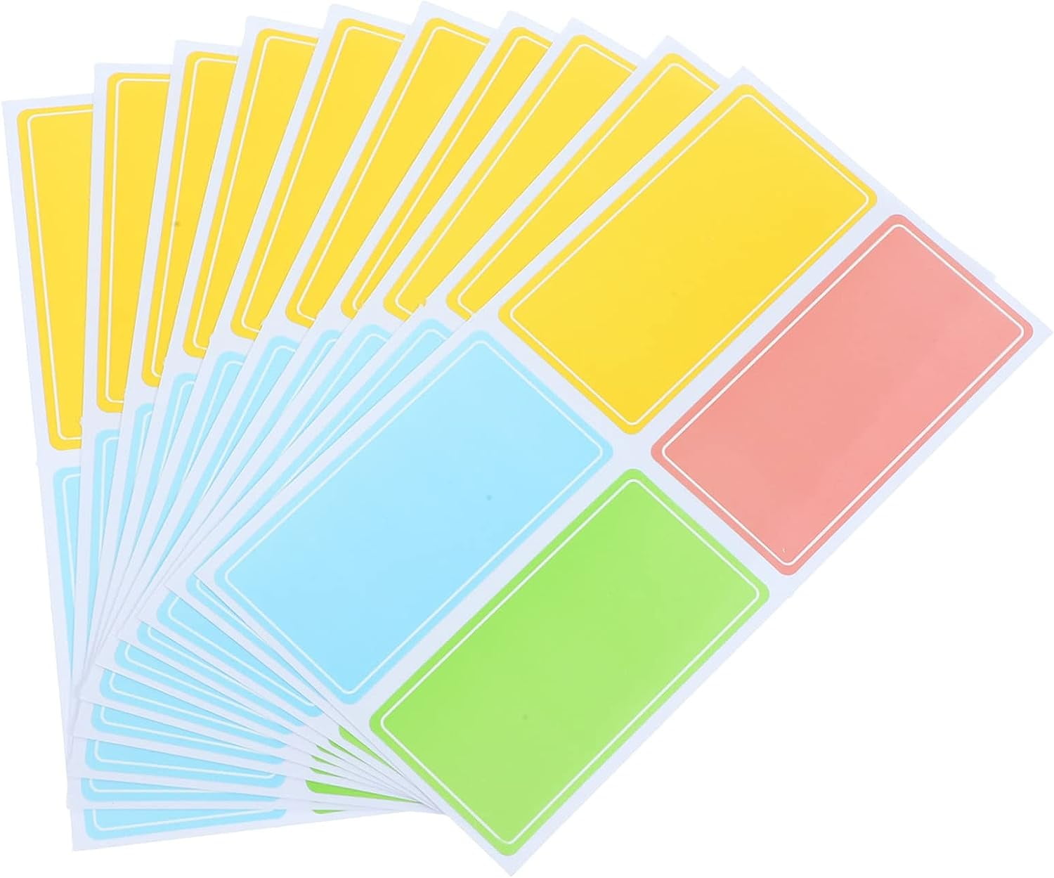 120pcs Color Stickers Adhesive Labels Colored Stickers Colored Labels ...