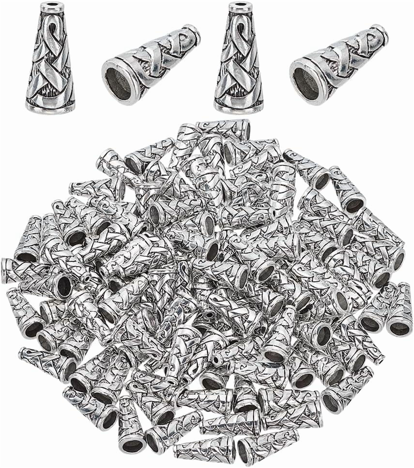 120pcs Cone Bead Caps Earring Cones for Jewelry Making 18x8mm Tibetan ...