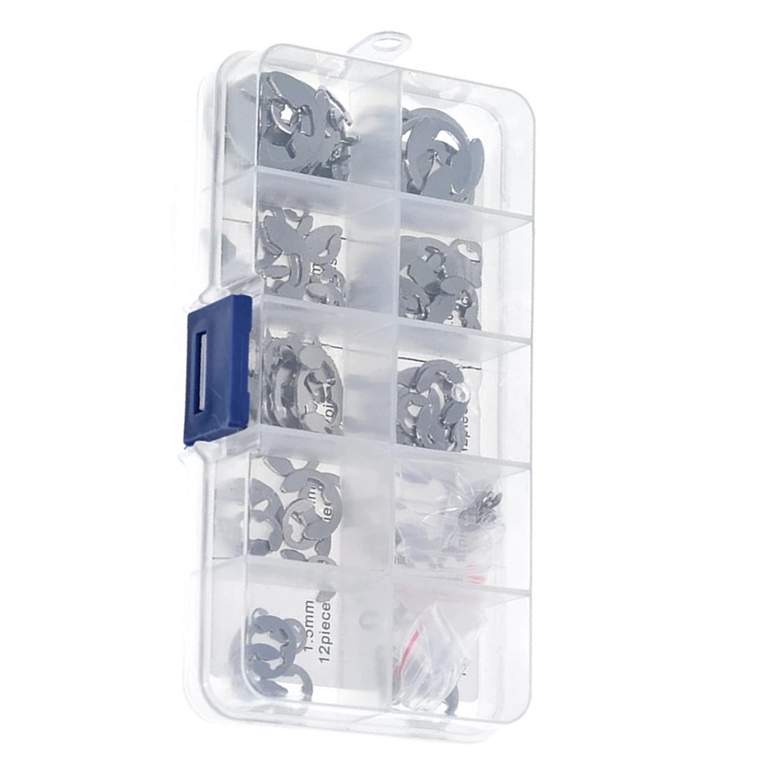 120pcs E-Clip Retaining Circlip Assortment Kit 1.5mm To10mm Machine ...