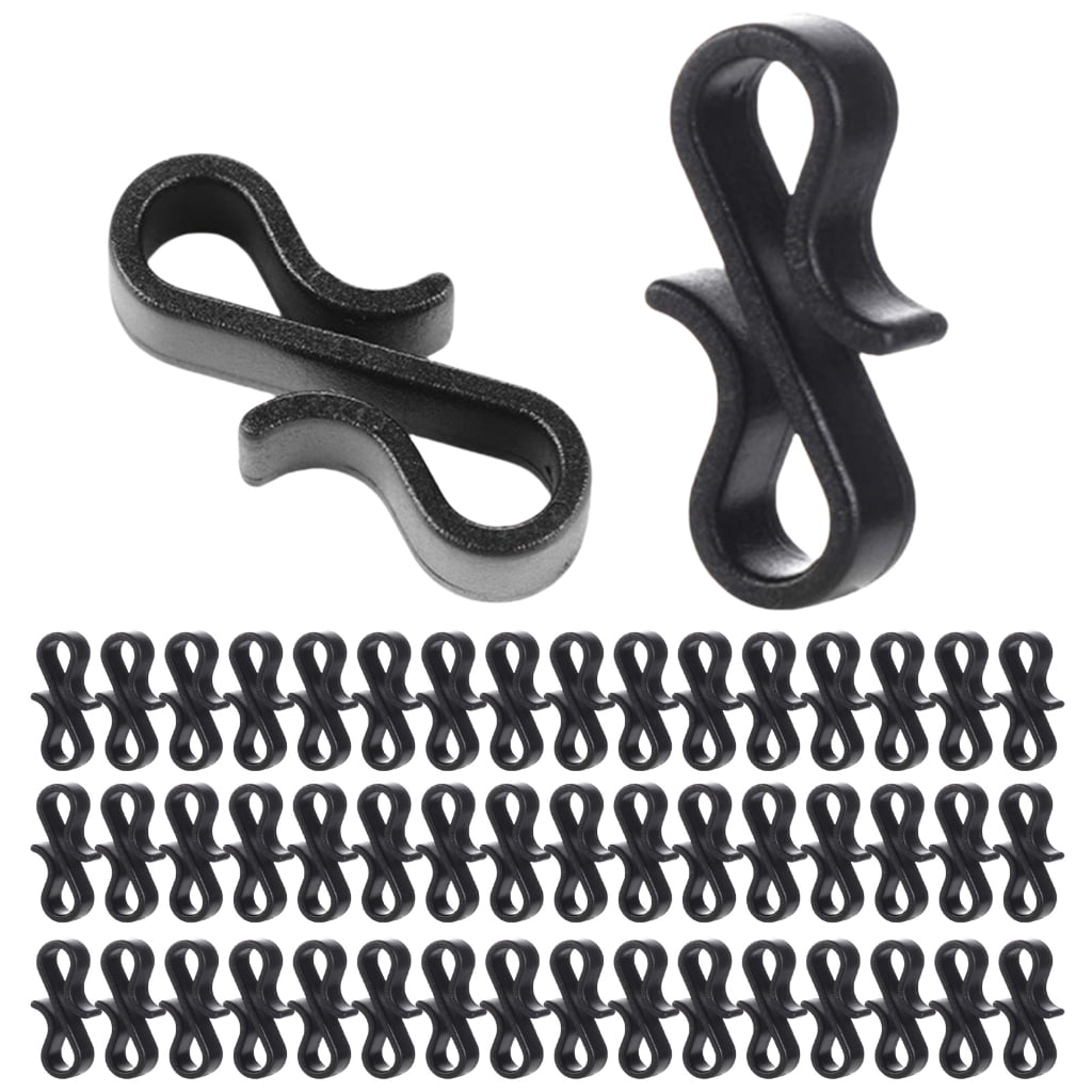 120pcs Multipurpose S Shaped Gutter Hook for Easy Setups of Outdoor ...