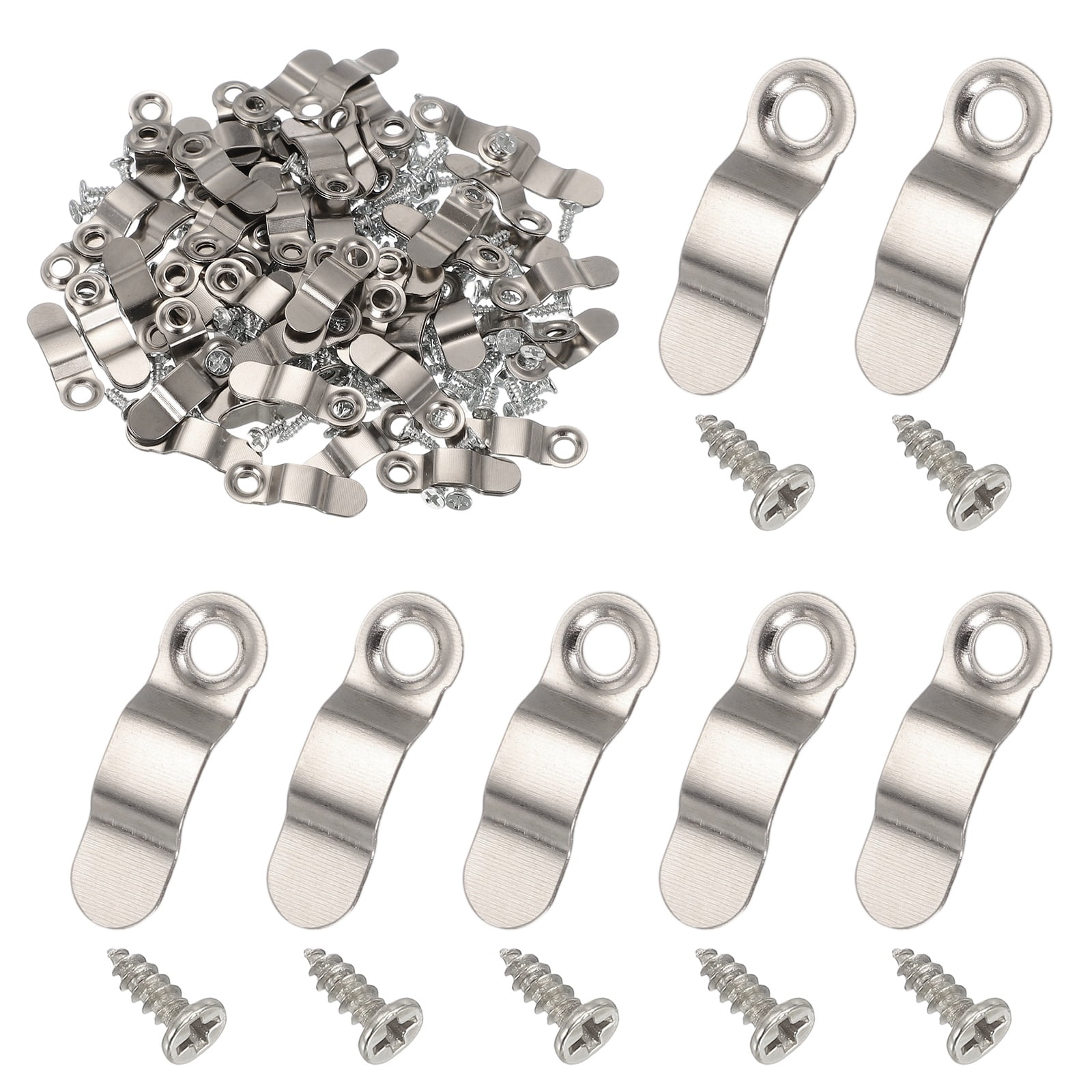 120pcs Picture Frame Backing Clips, 0.94" Photo Frame Turn Buttons ...