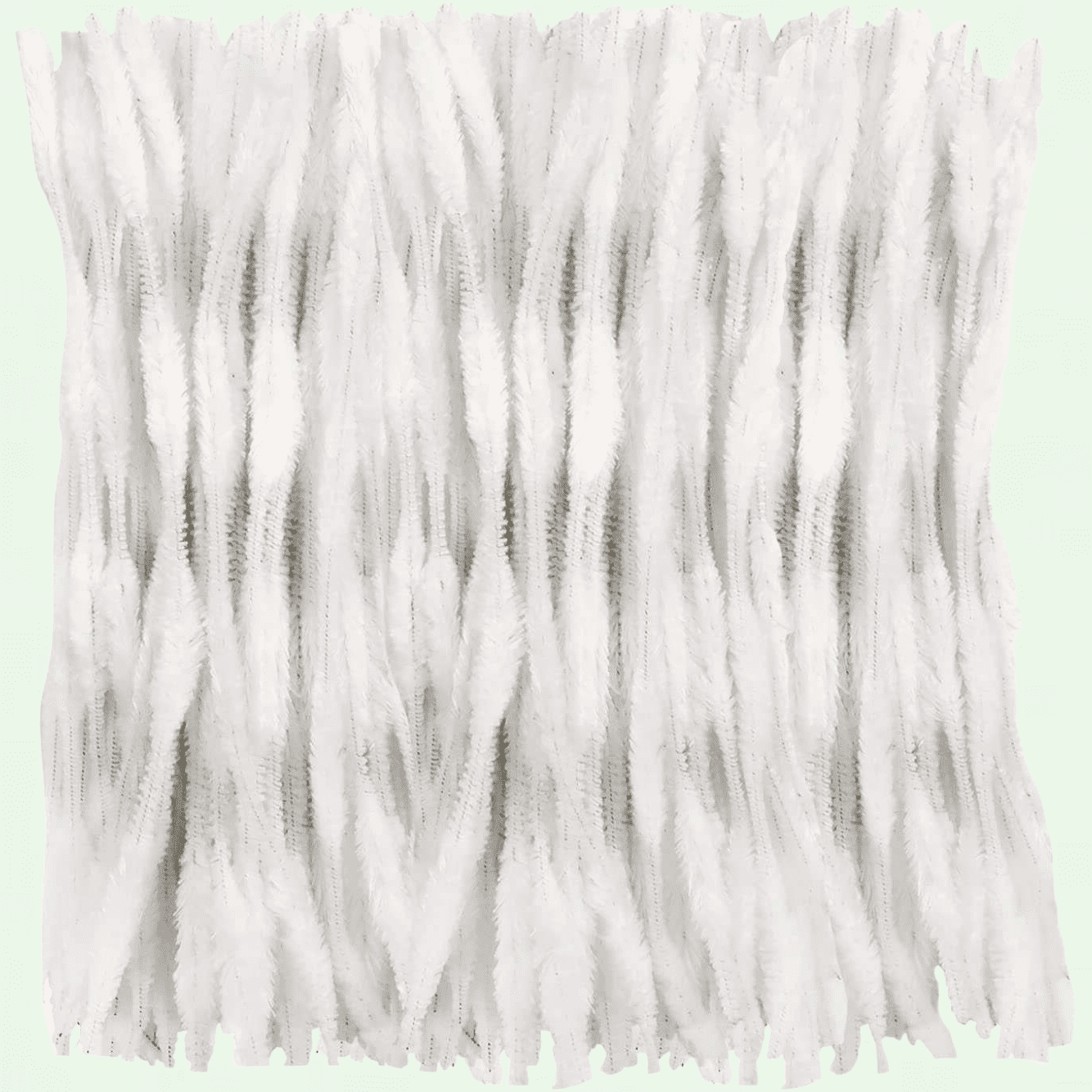 120pcs White Pipe Cleaners Bump Pipe Cleaners Chenille Stems Craft ...