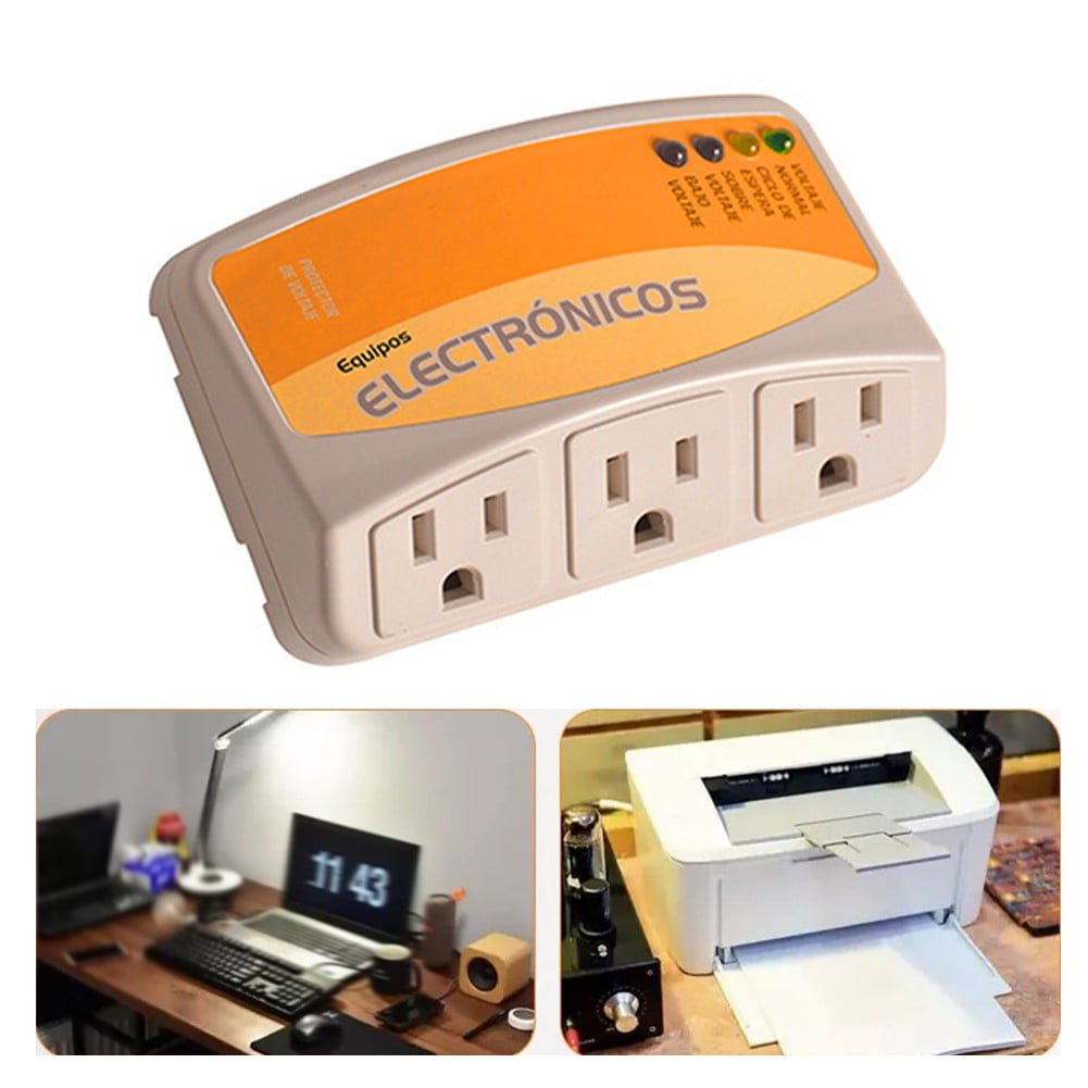 120v Voltage Protector Voltage Regulator Over-Voltage And Under-Voltage ...