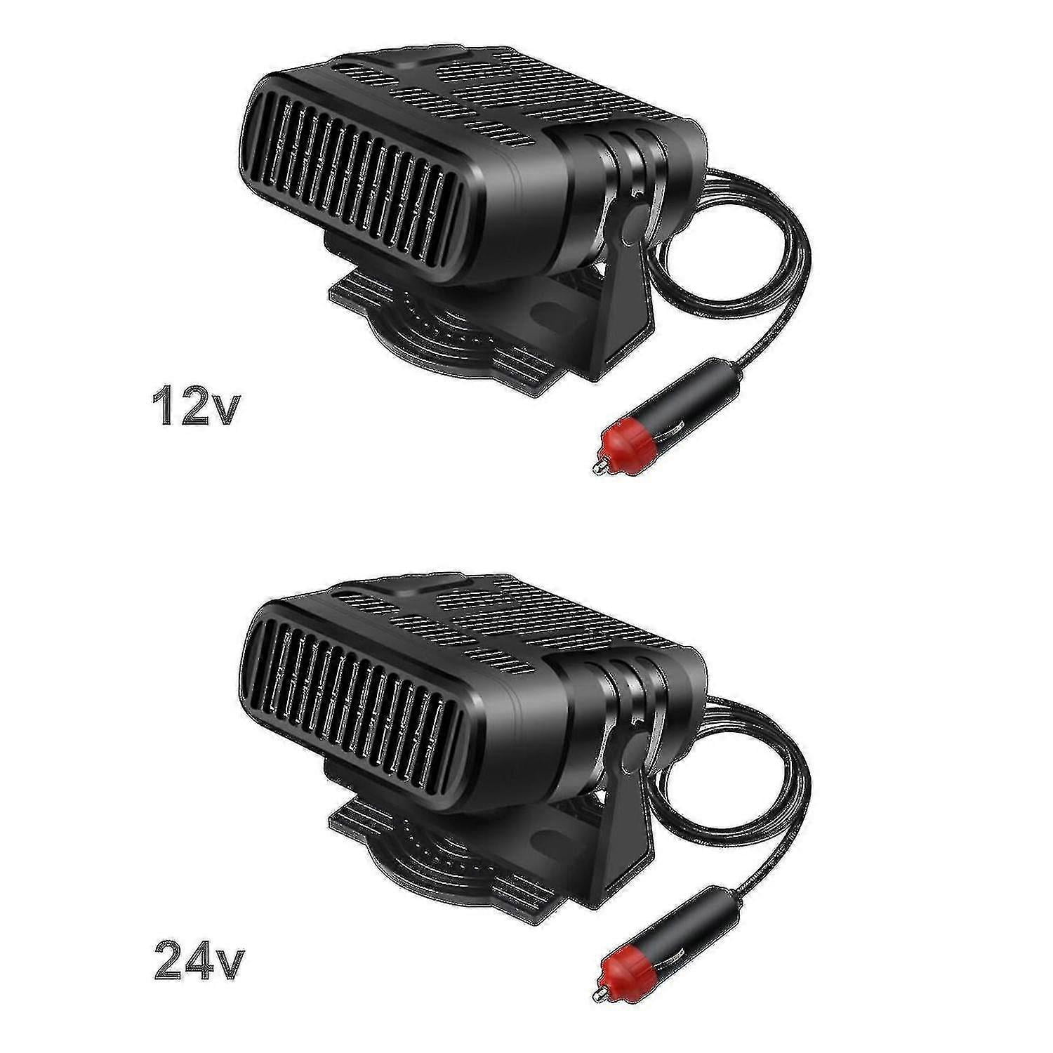 120w/200w Electric Car Heater 12v/24v Dc Heating Fan Defogger Defroster ...