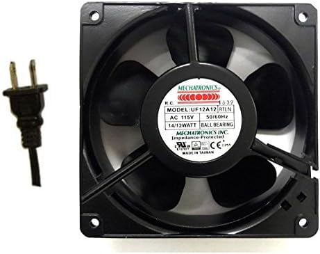 120x38mm IP55 Rated Fans (115V, Low Speed) - Walmart.com