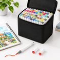 121 Colors Markers Brush Tip & Fine Coloring Set - Walmart.com