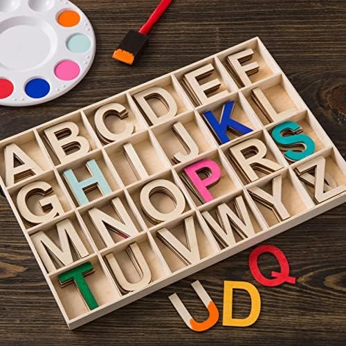 121 Piece Wood Letter Set by Make Market®$$Office - Walmart.com