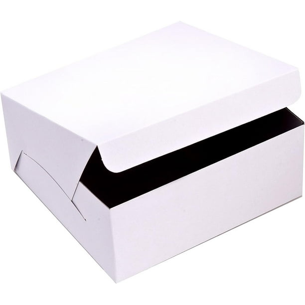 12125C(100PCS), 12x12x5-Inch Cardboard Cake Boxes - Walmart Business ...