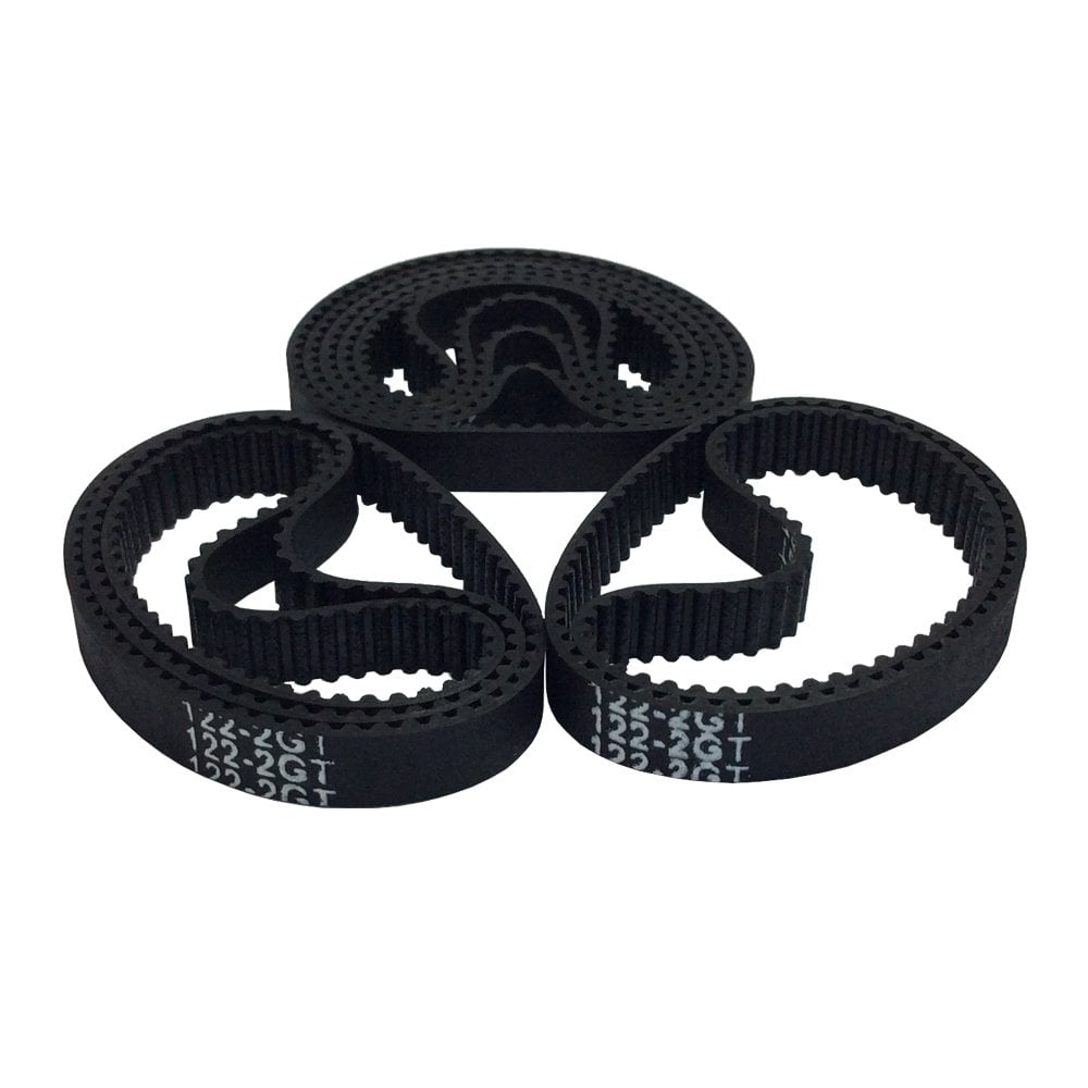 122-2GT-6 Timing Belt L=122mm W=6mm Teeth 61 Closed Loop GT2 Timing ...
