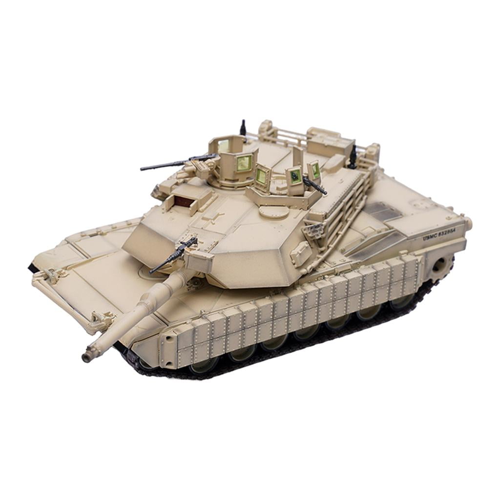 12208PB Tank Toy Model with Display Case 1:72 Scale Vehicles Alloy ...