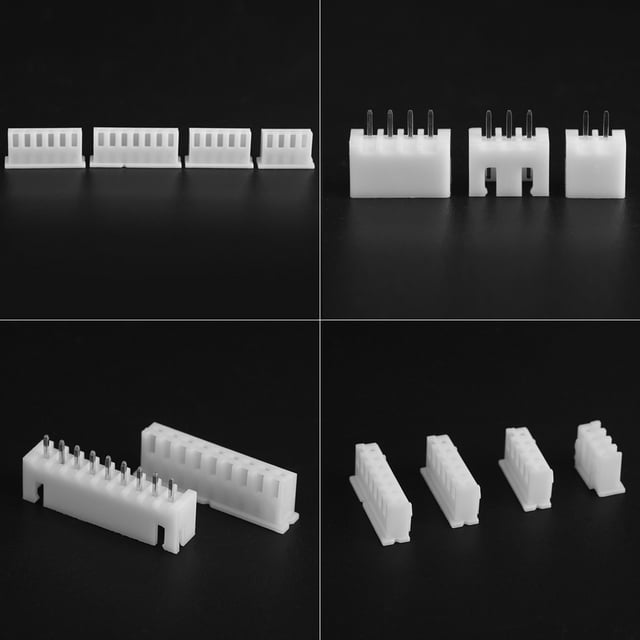 1220Pcs Connector Kit 2.54 mm PCB Pin Headers Box Packaging for Dupont ...