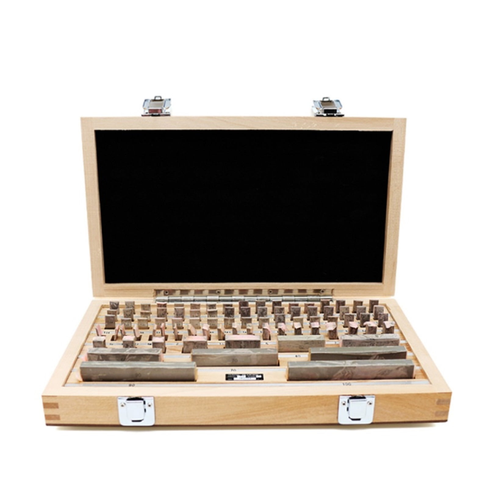 122Pcs/Set 1 Grade 0 Grade Inspection Block Gauge Test Caliper Blocks ...