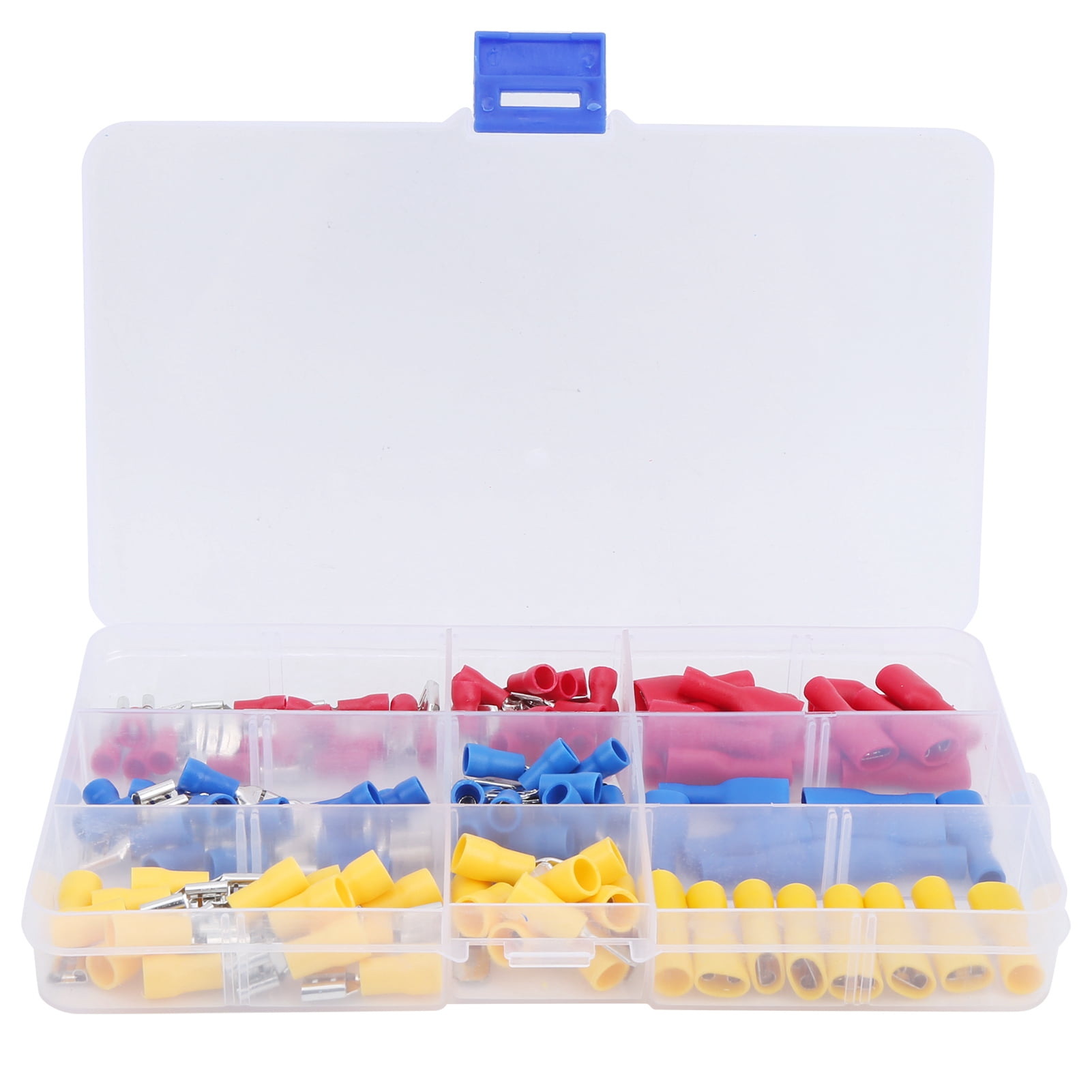 122pcs Cold Pressure Crimp Terminal Set Electrical Wire Connectors ...