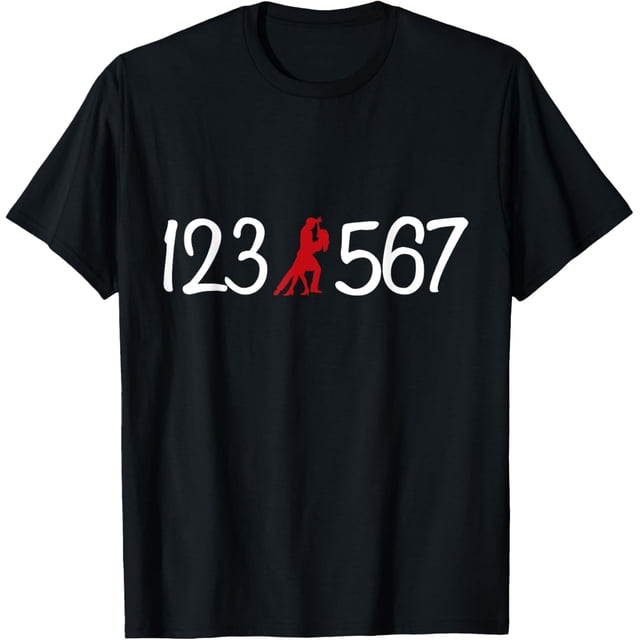 123 567 Salsa Lover Latin Salsa Dance T-Shirt - Walmart.com