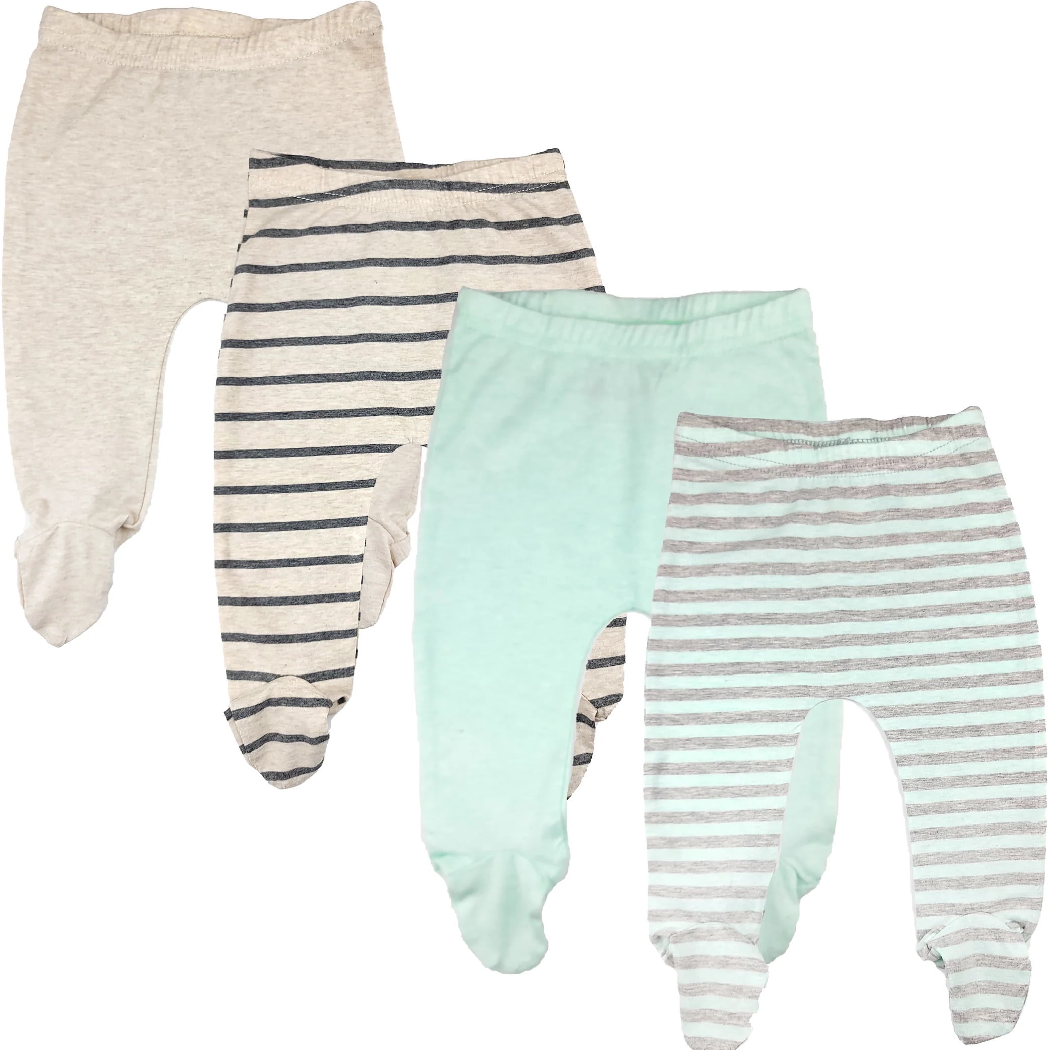 123 Bear Baby Cotton Spandex Baby Pants with feet / Infant leggings ...