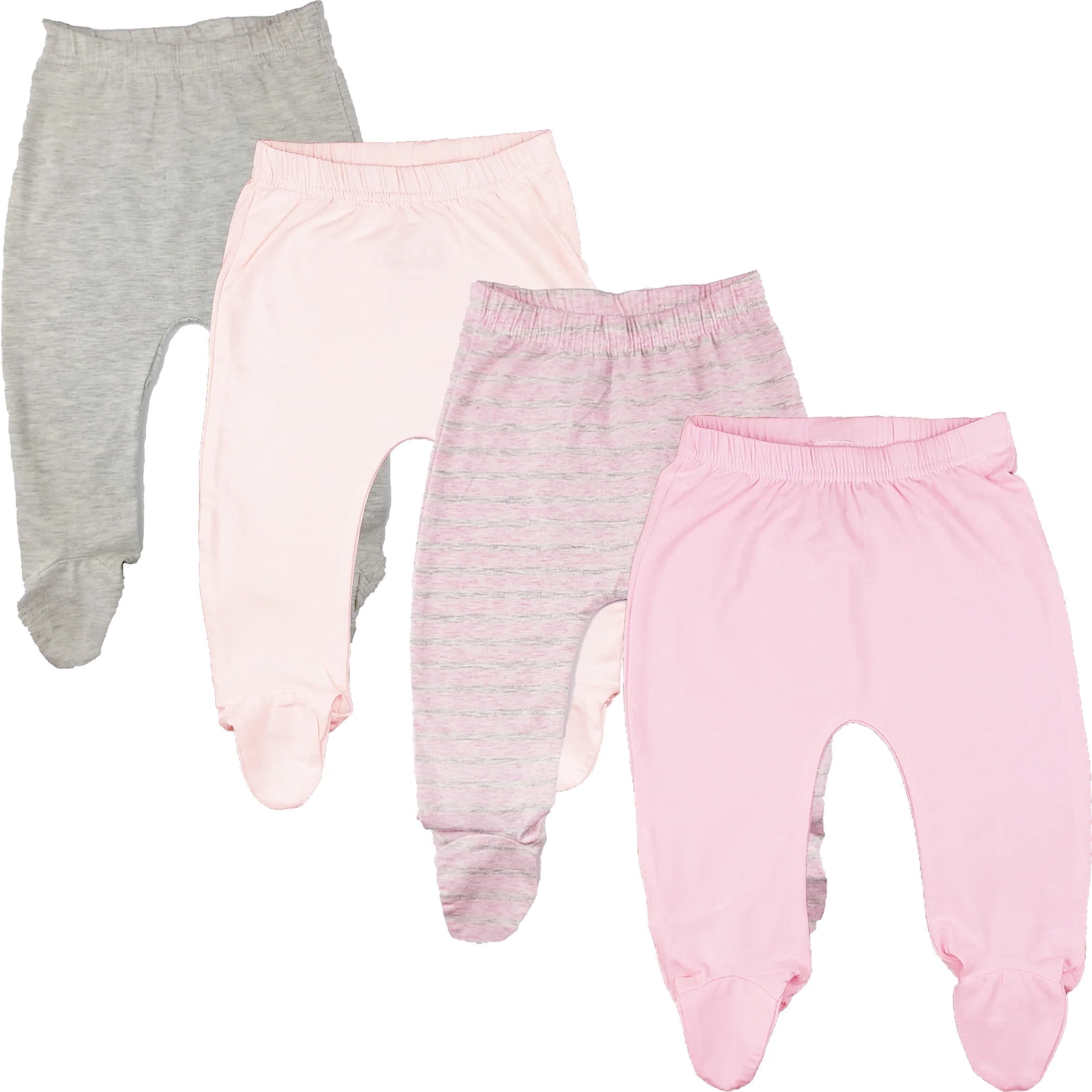 123 Bear Baby Cotton Spandex Baby Pants with feet / Infant leggings ...