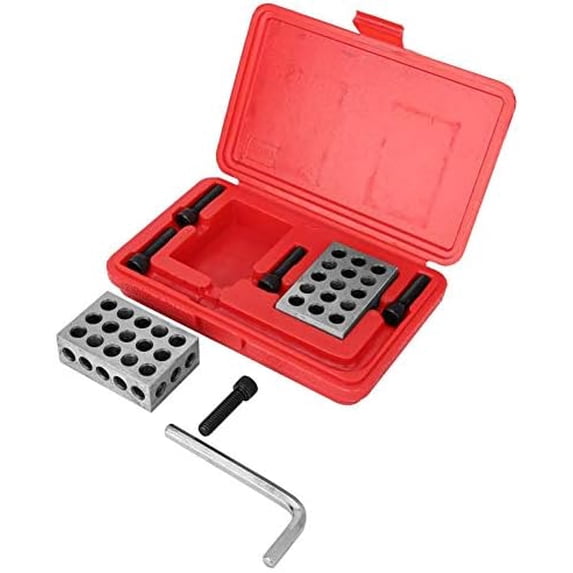 123 Blocks Set inches, Machinist Precision Gauge Blocks 0.0002" Tolerances, 1-2-3" Gage Block ...
