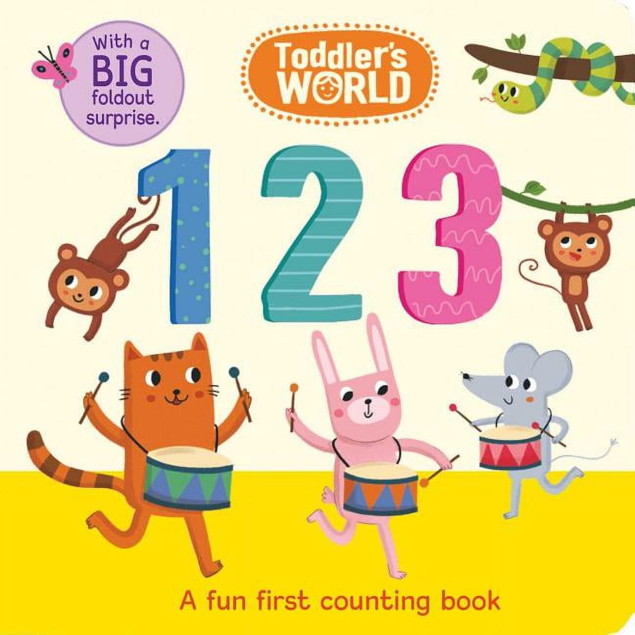 123 (Board Book) - Walmart.com