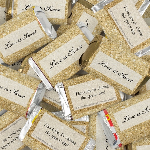 102 Pcs Botanical Wedding Candy Party Favors Hershey's Miniatures ...