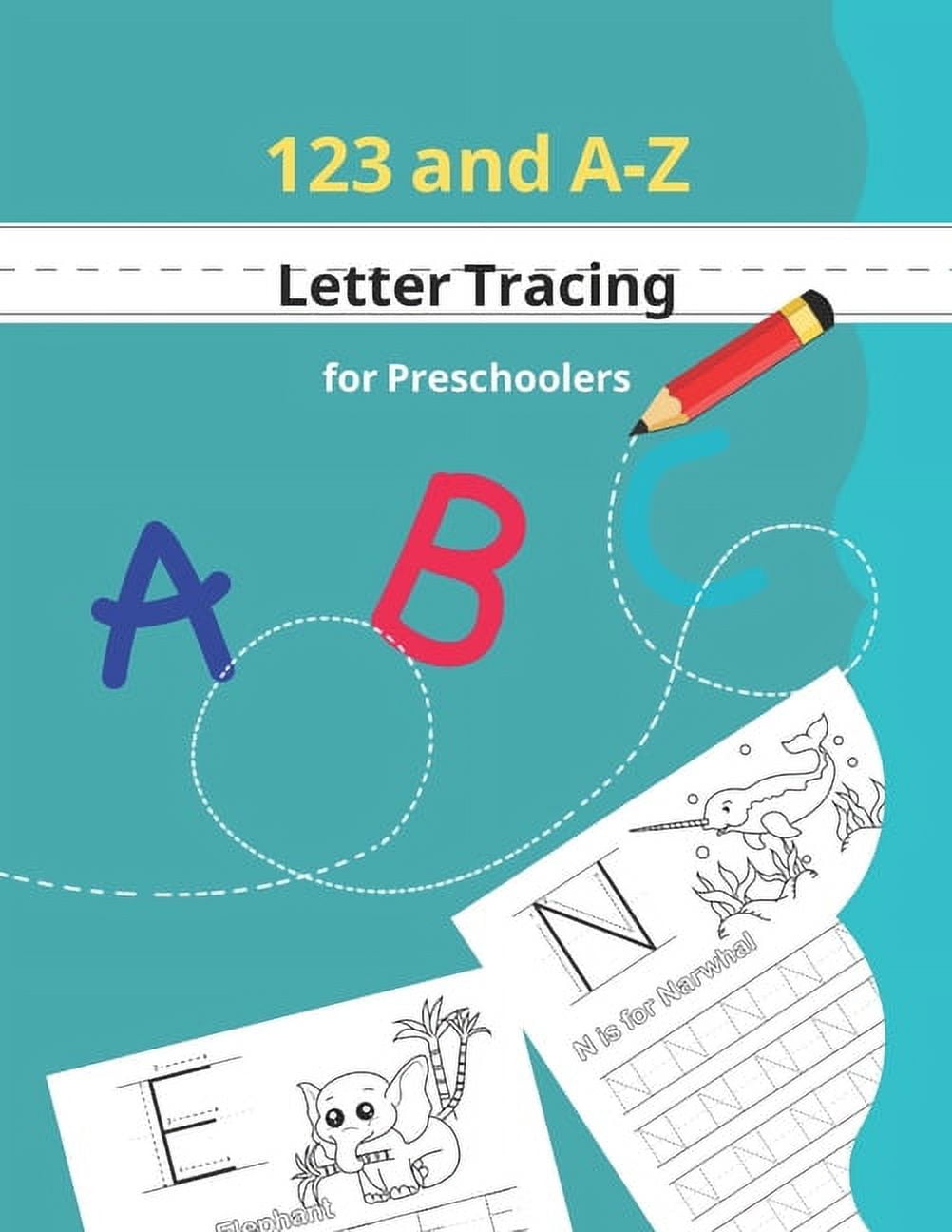 123 and A-Z Letter Tracing for Preschoolers: Kids Learning Activity ...