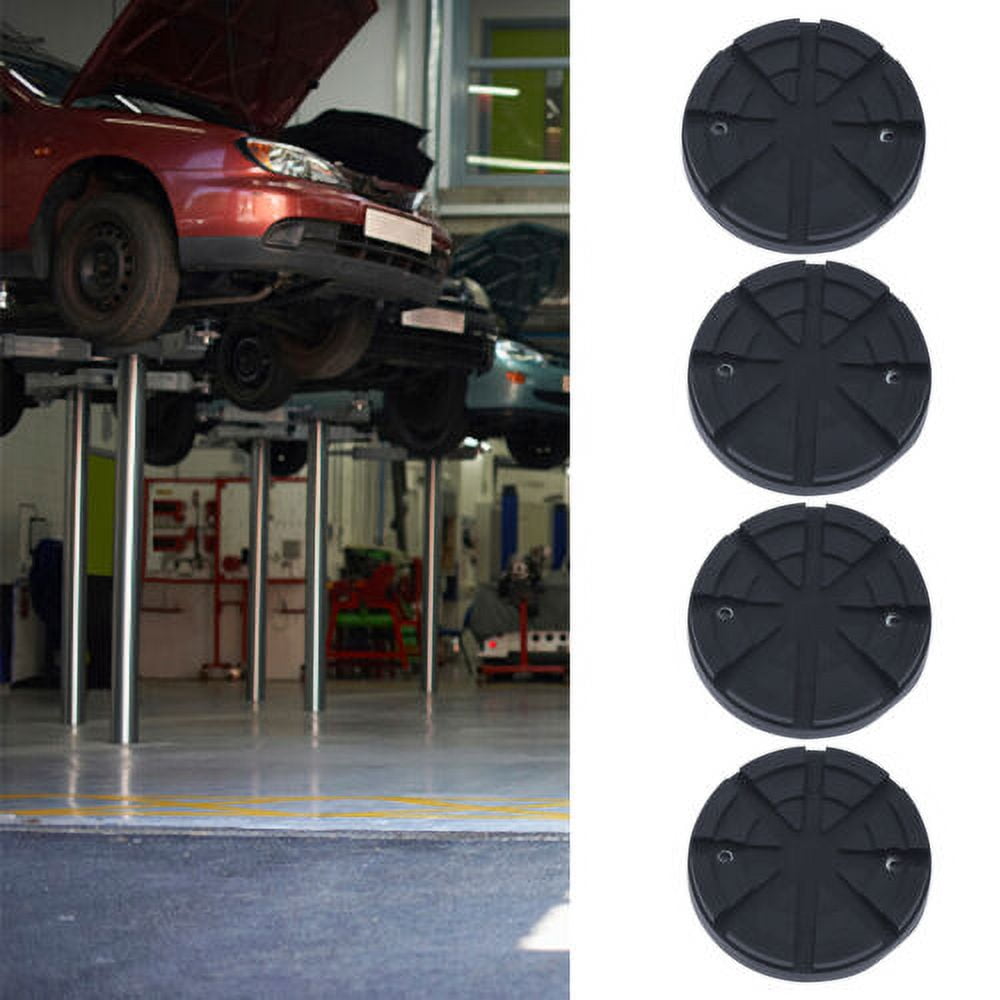 123mm4 Pcs/set Round Rubber Arm Pads For Car Hoist Lift Heavy Duty ...