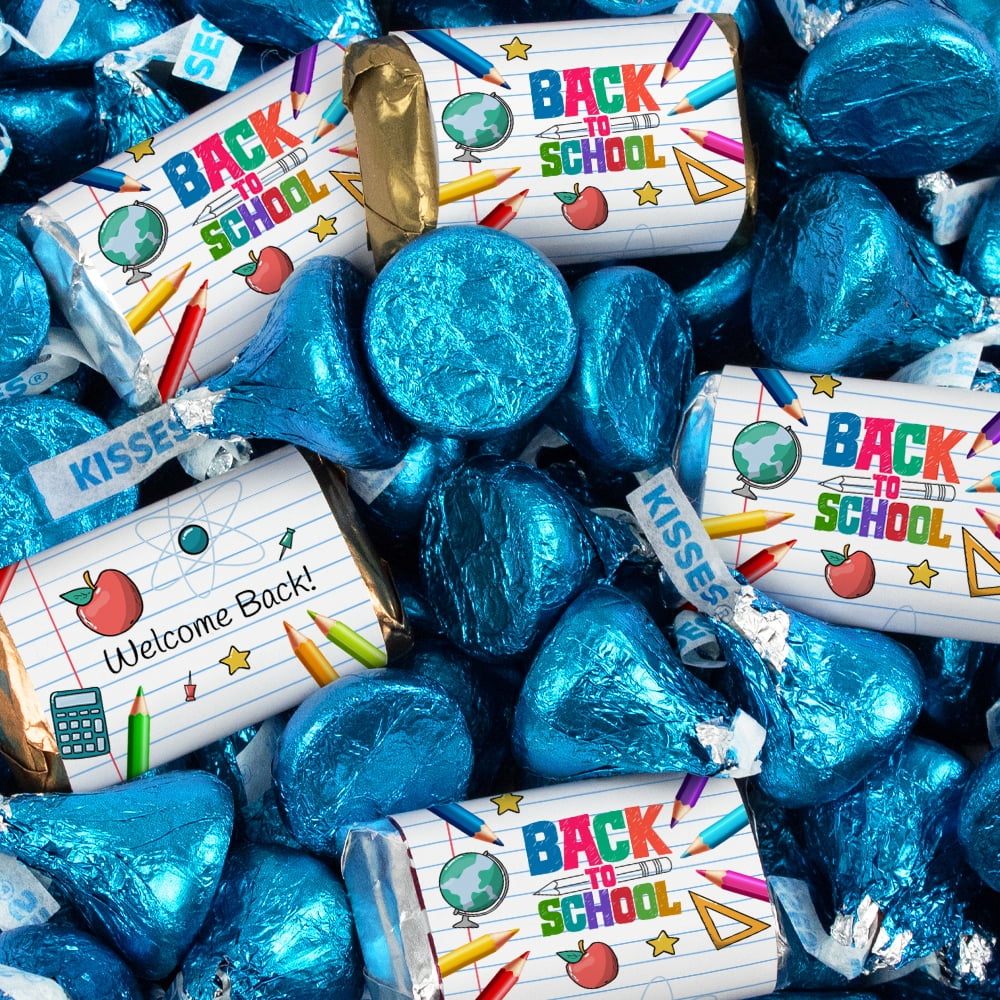 124 Pcs Back to School Candy for Classroom Hershey's Chocolate By Just ...