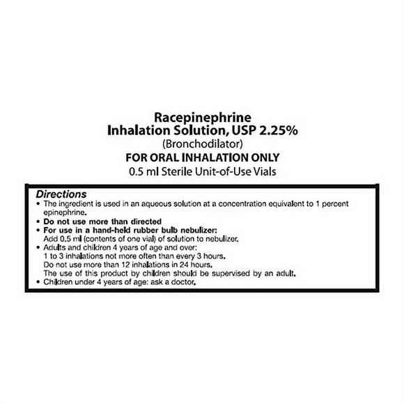 Nebulizer Medication