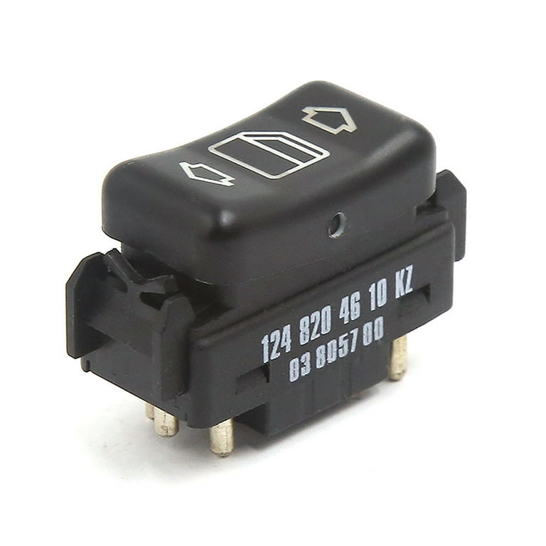 Unique Bargains Master Driver Side Power Window Switch for Mercedes Benz W124 W126 Size 1.69 inchx0.71 inchx1.10 inch Large W H