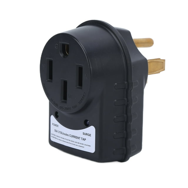 125/250V RV Surge Protector 50A Male to 50A Female Adapter Plug 3150J ...