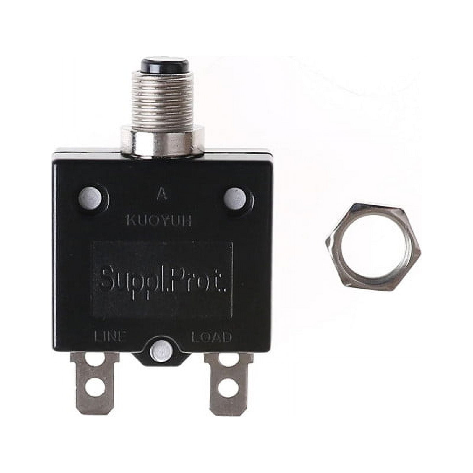 125/250Vac 20A 20 Amp Circuit Thermal Breaker Thermal Protector For ...