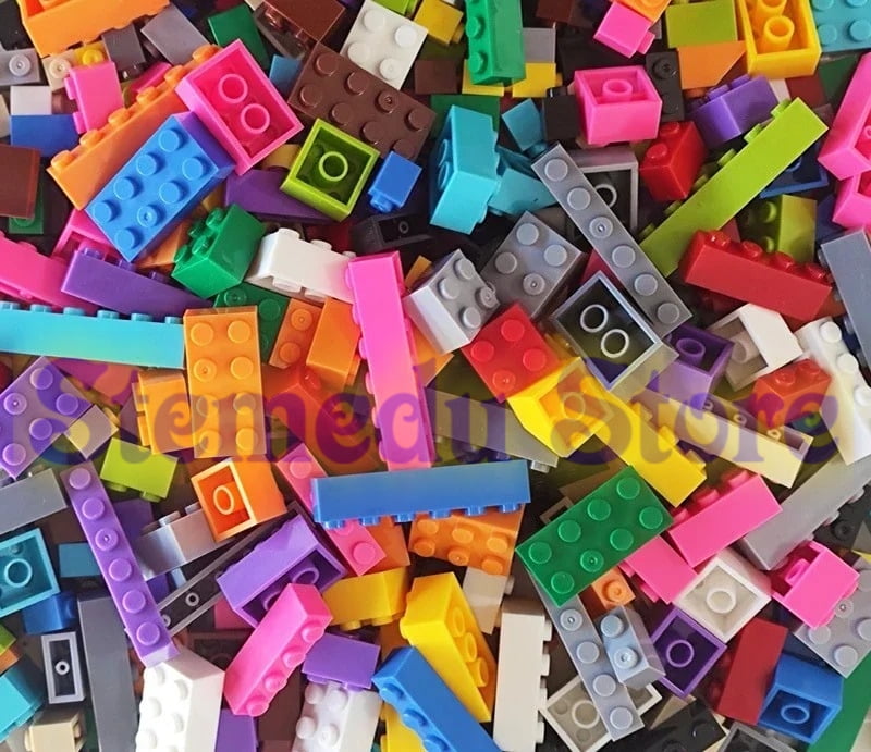 125/250g Building Blocks Bulk Lot Pack Sorted By Color Bricks Block ...