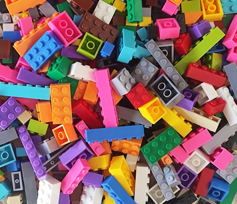 125/250g Building Blocks Bulk Lot Pack Sorted By Color Bricks Block ...