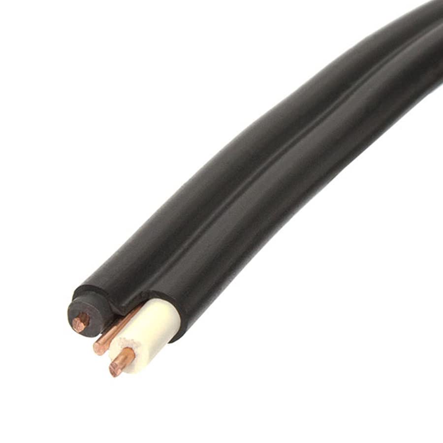 125' 8/2 NM-B Copper Non-Metallic Sheathed Cable 600V Black - Walmart.com