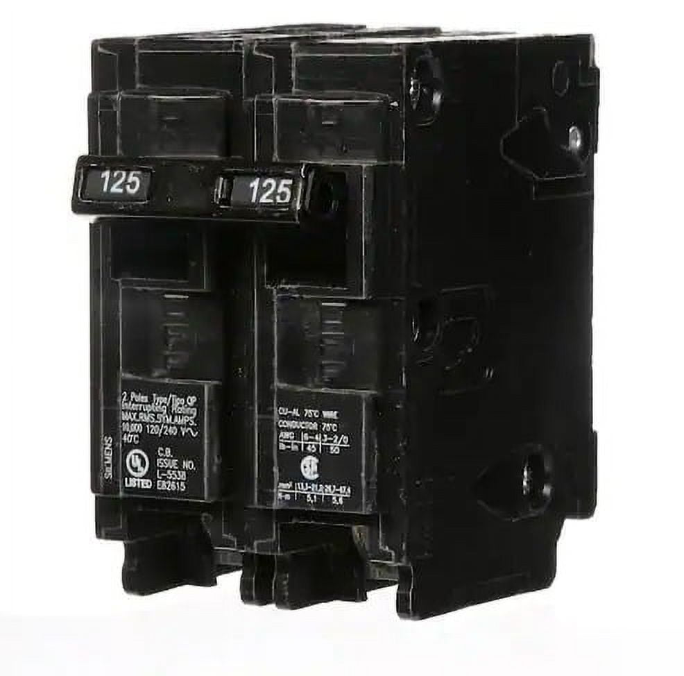 125 Amp Double-Pole Type QP Circuit Breaker - Walmart.com