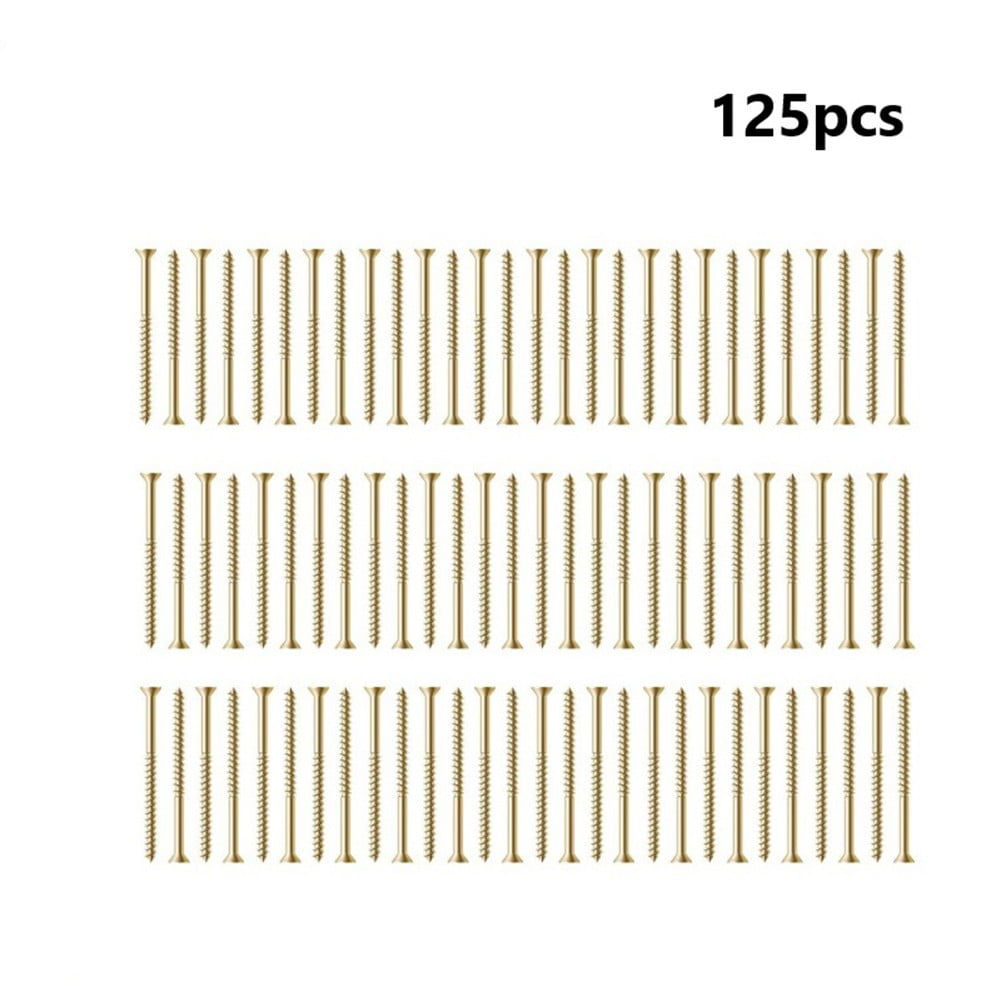 125 Count Squeaky Floor Screws For Effective Noise Control Under ...
