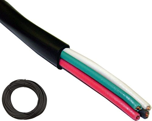 125' Length 4 Conductor Rotor Wire - Antenna Rotator Cable - Walmart.com