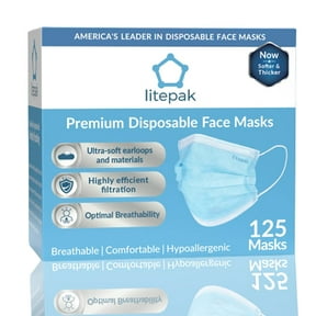 Equate Ear Loop Face Masks, 25 Count HSA/FSA Eligible - Walmart.com