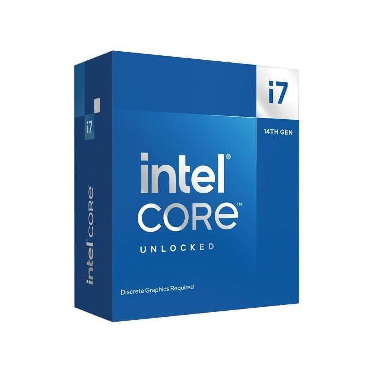 125 watt i7-14700KF Core i7 14th Gen 20-Core LGA 1700 None Integrated ...