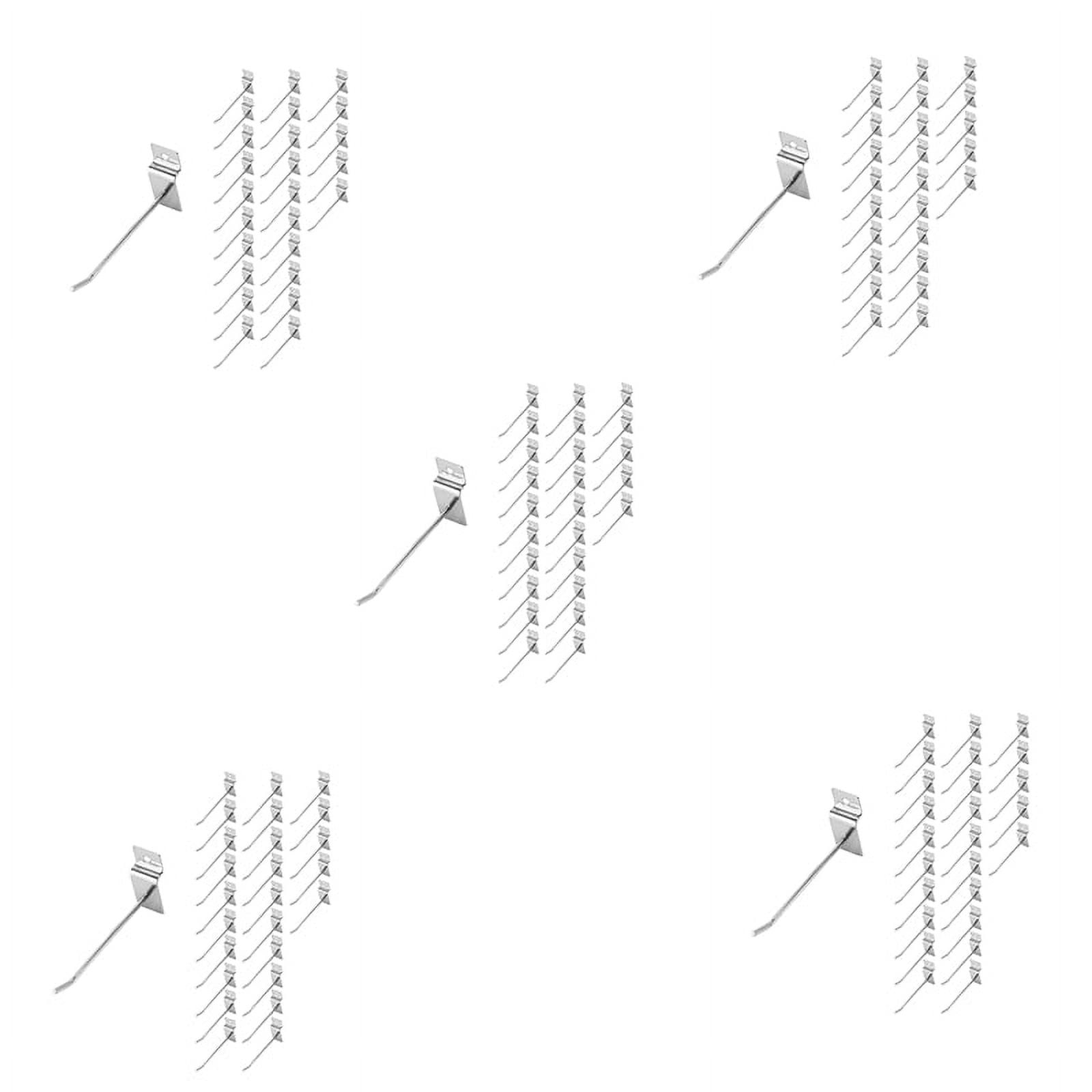 125 x Single Hook Pin Shop Display Fitting Hanger 100mm,125 x Hooks ...